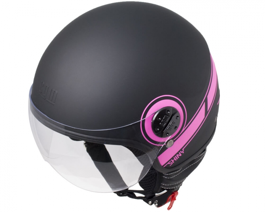 Open motorcycle helmet SHINY - pink | CAPPA - Auto, Moto, Cyklo ...