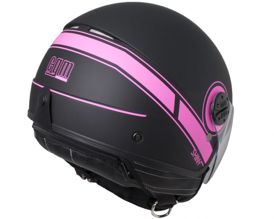 Open motorcycle helmet SHINY - pink | CAPPA - Auto, Moto, Cyklo ...